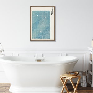 Blue Japanese Print- Japanese Wall Art, Japanese Poster, Japanese ...