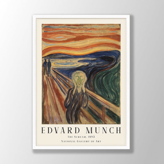 The Scream 1893 Edvard Munch Paintings Download Free Image Of The