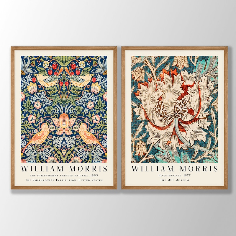 William Morris Prints - Etsy
