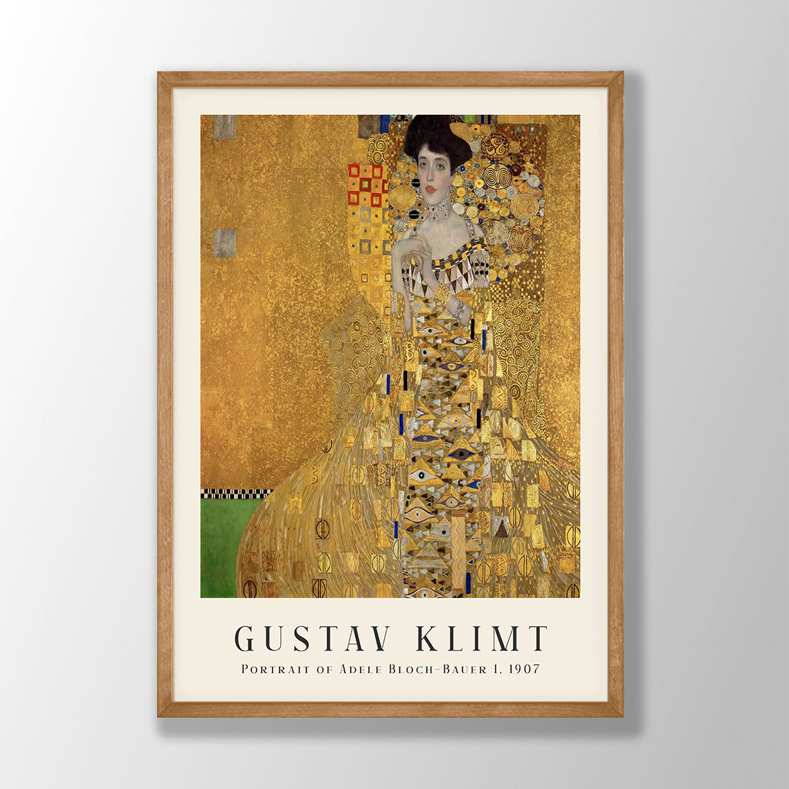 Gustav Klimt Art Print - Portrait Of Adele Art, Gustav Klimt Poster