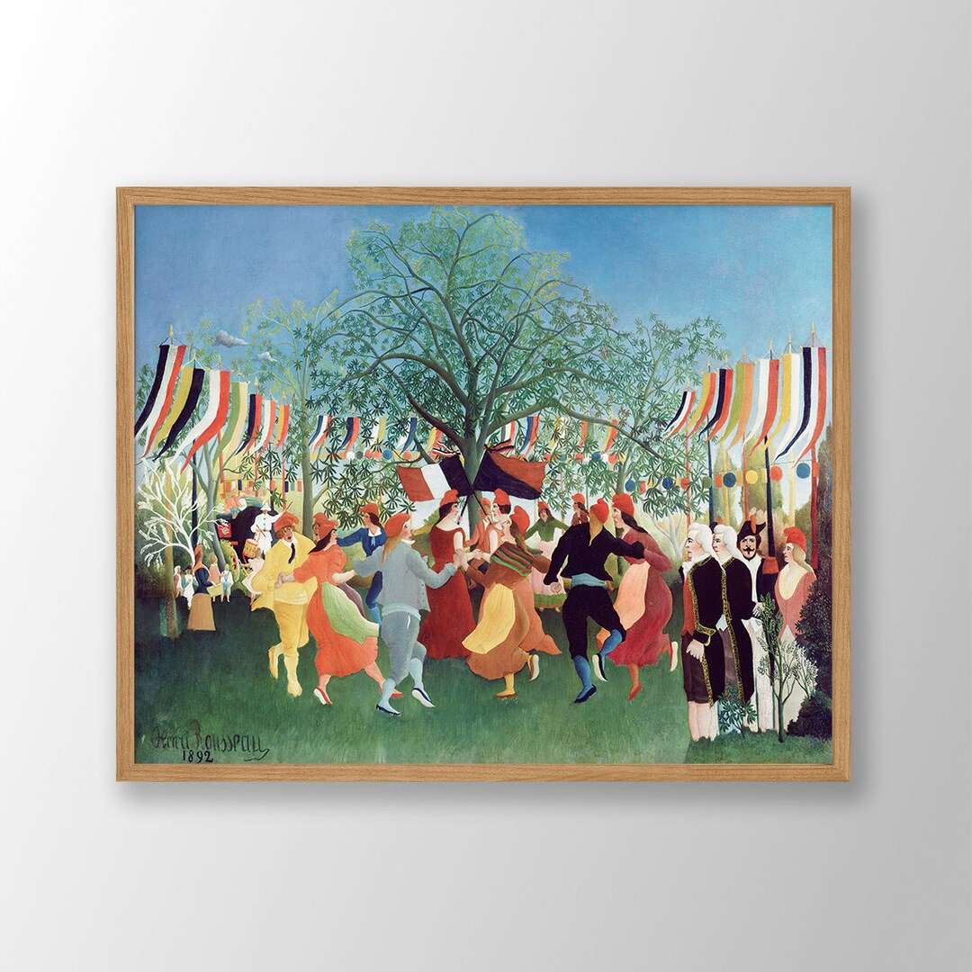 Henri Rousseau Print | Centennial of Independence 1892, Henri Rousseau ...