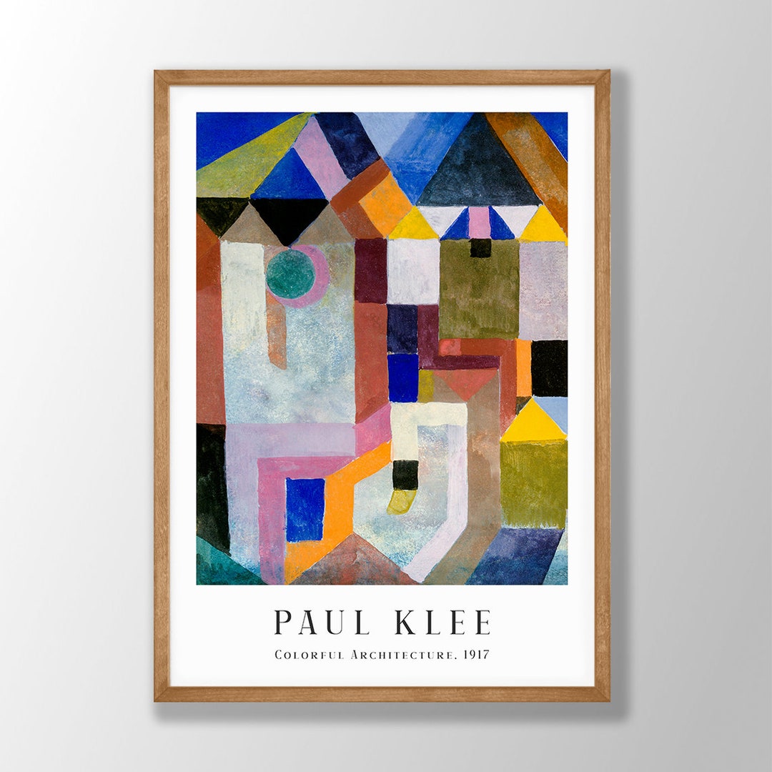 Paul Klee Print - Abstract Wall Art, Paul Klee Poster, Paul Klee Wall ...