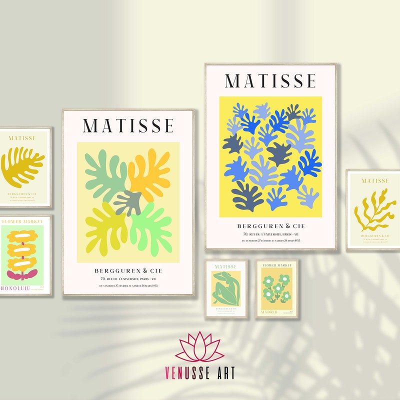 Yellow Matisse Print - Etsy