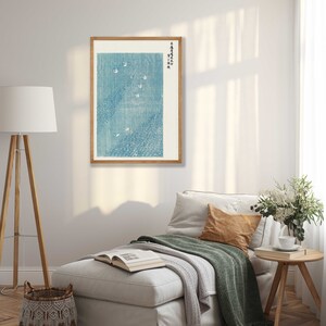 Blue Japanese Print- Japanese Wall Art, Japanese Poster, Japanese ...