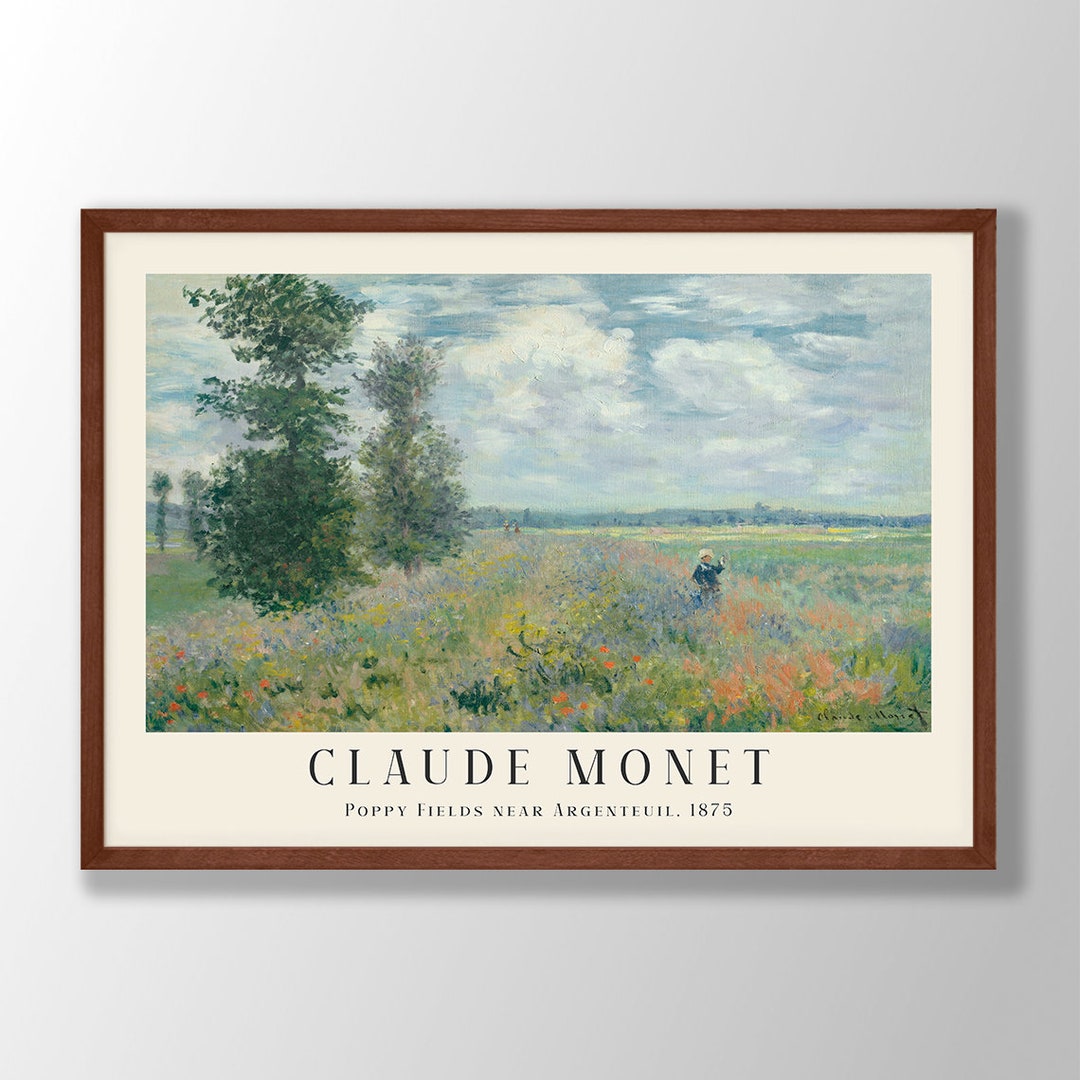 Claude Monet Art Print Monet Paintings, Monet Wall Art, Art Nouveau ...