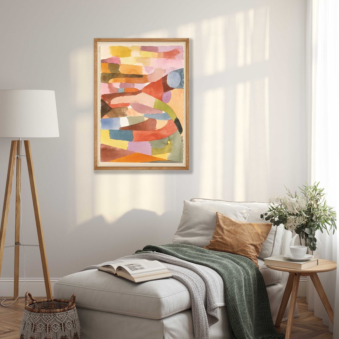 Paul Klee Art Print - Abstract Poster, Paul Klee Prints, Paul Klee Wall ...