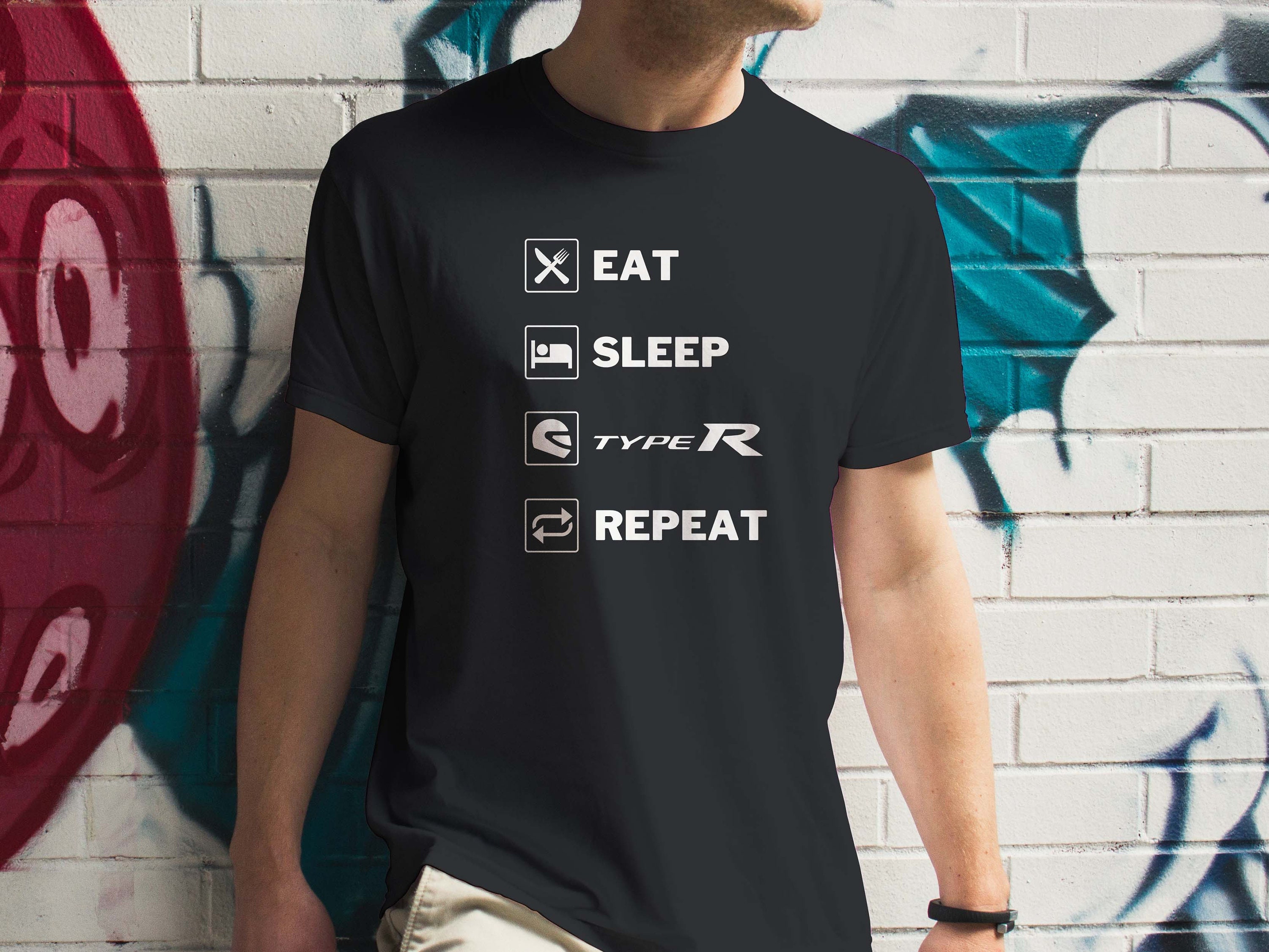Honda Civic Type R T-shirt JDM Gift for Car Guy - Etsy