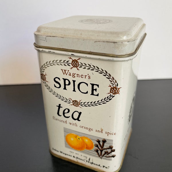 Vintage Tea Tins - Etsy