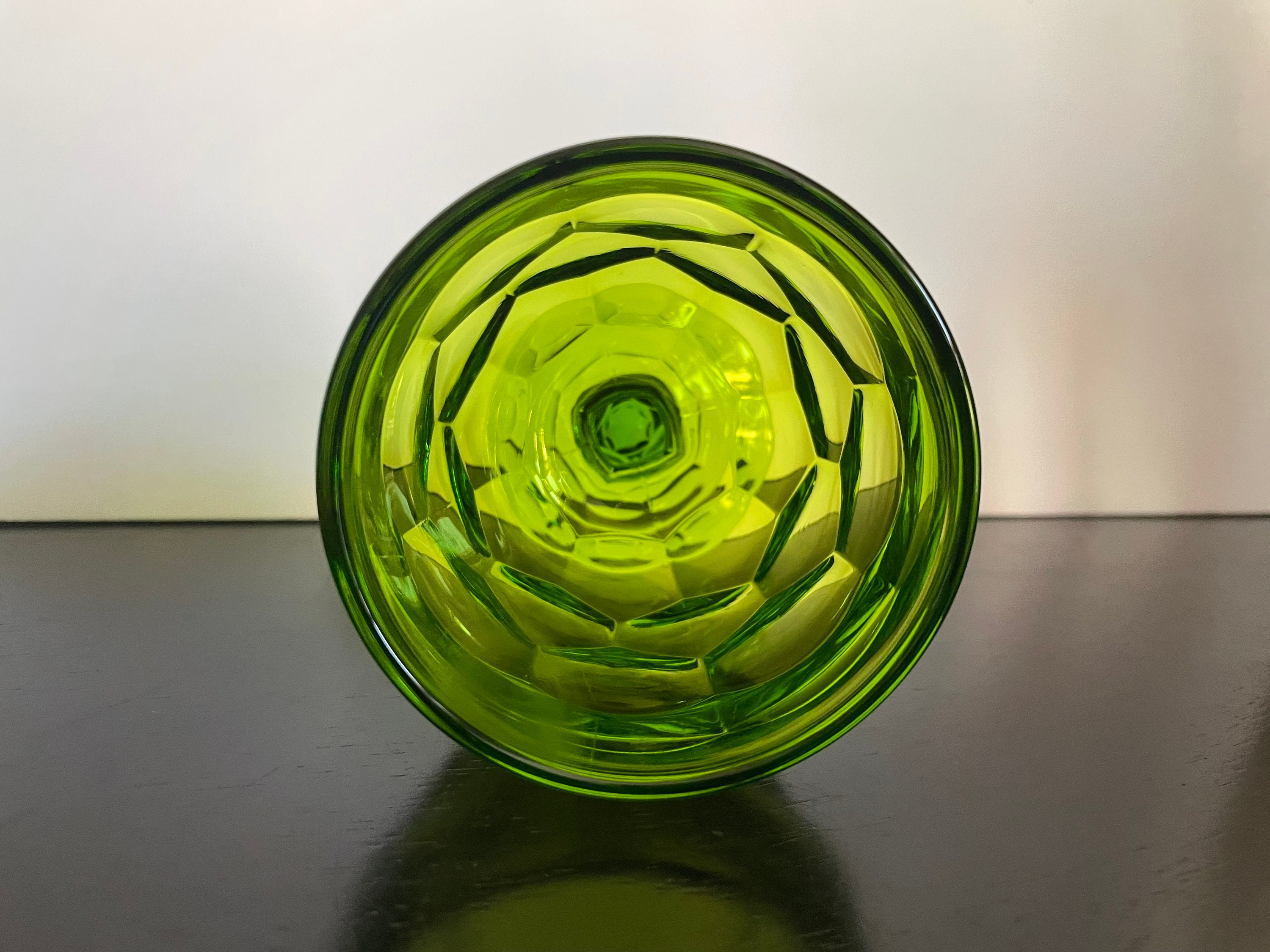 Green Depression, Glass Viking Glass, Georgian, Emerald Green Water ...