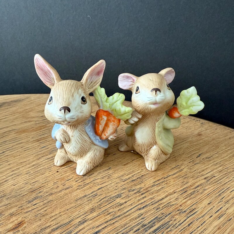 Homco Bunnies - Etsy