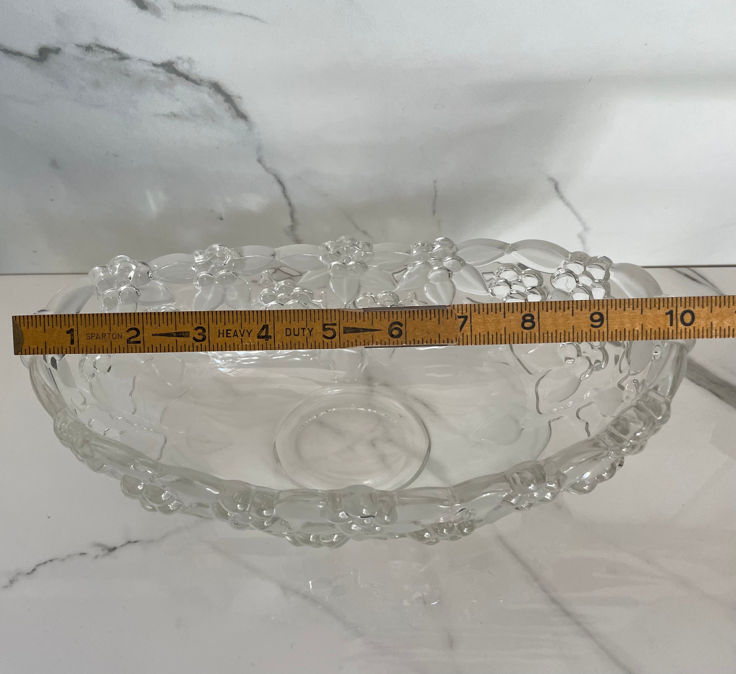 Mikasa Crystal carmen Frosted Satin Flower - Etsy