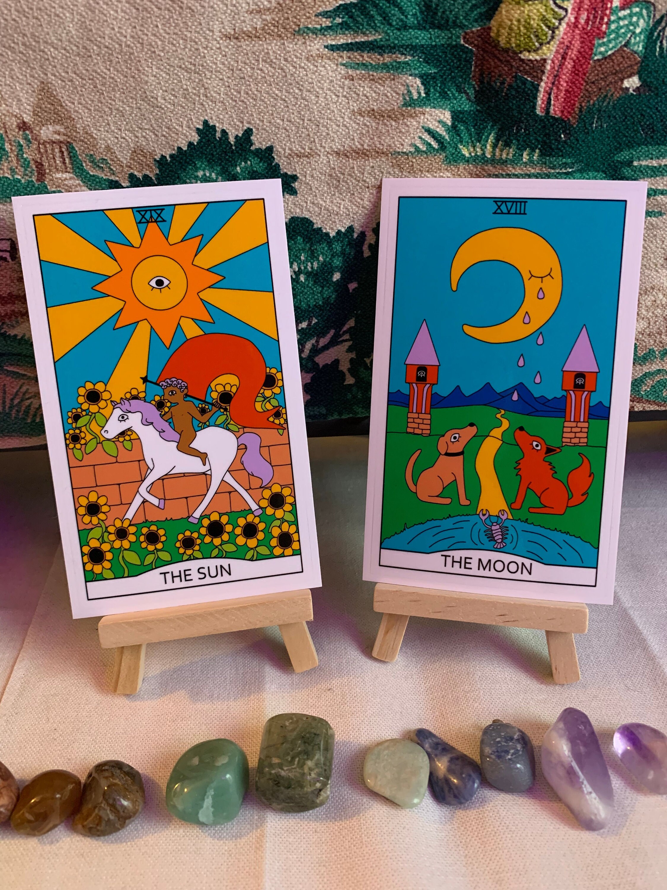 THE SUN Tarot Card Sticker - Etsy