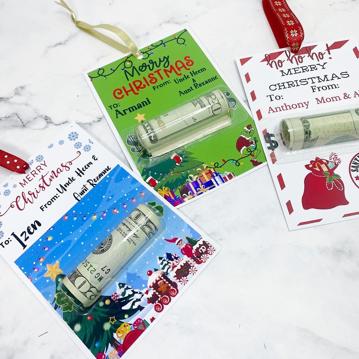 Custom Money Card/ Any Custom Labels - Etsy