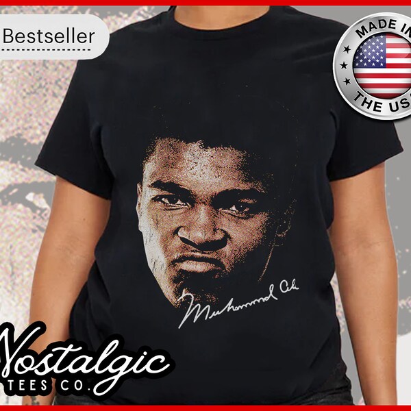 Muhammad Ali Tshirt - Etsy