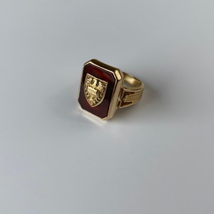 Vintage Solid 10k Yellow Gold 1960 Class Ring Size 5.25 Quality Fine ...