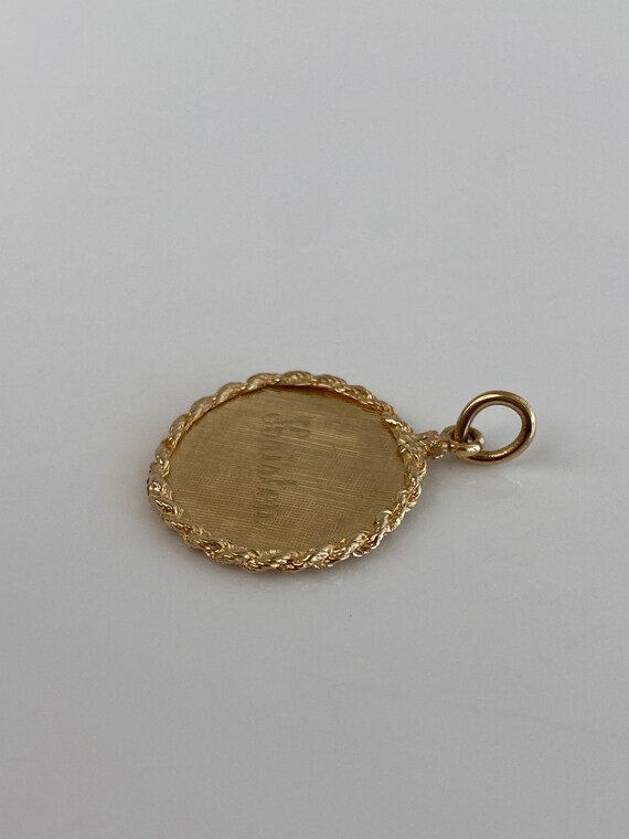 Solid 14k Yellow Gold 1985 Name Kristin Charm - Fine … - Gem