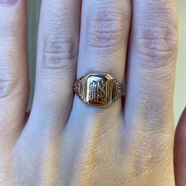 1969 Class Ring - Etsy