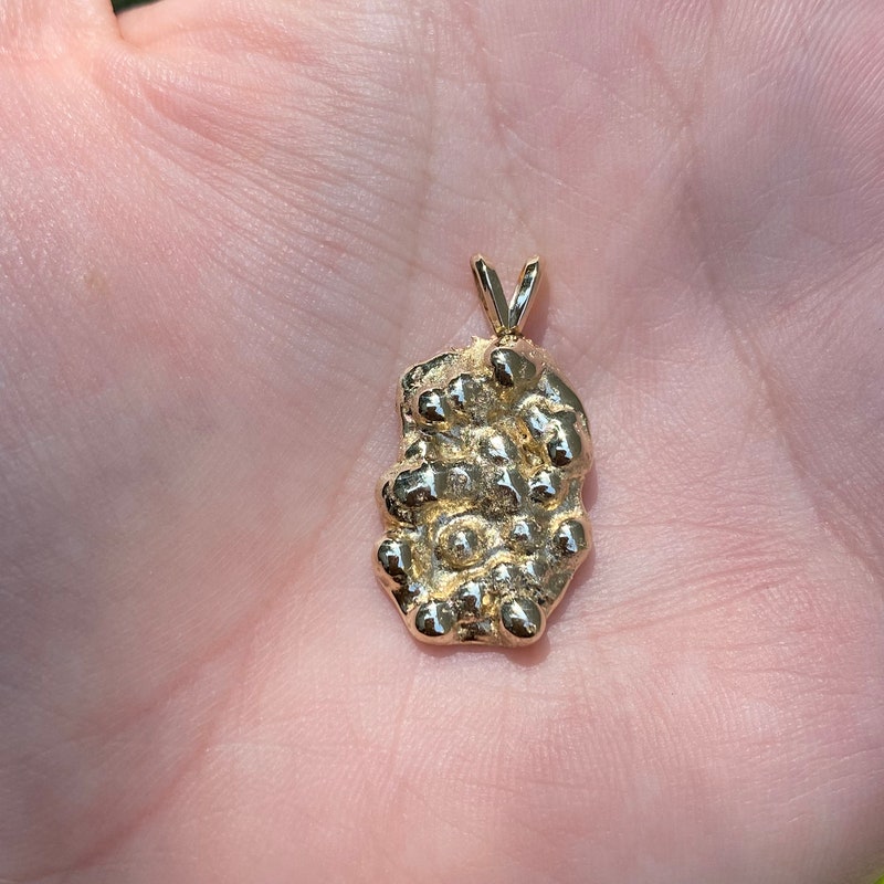 Gold Nugget Jewellery - Etsy