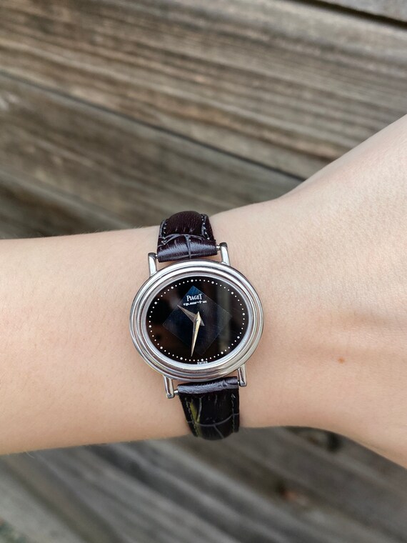 Piaget Classic Silver Dial Manual Wind Swiss Men Watc… - Gem