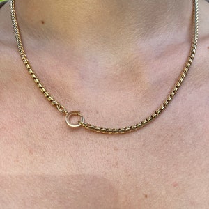 22 Gram Vintage Solid 9k Yellow Gold Chain Necklace 17.5 - Etsy