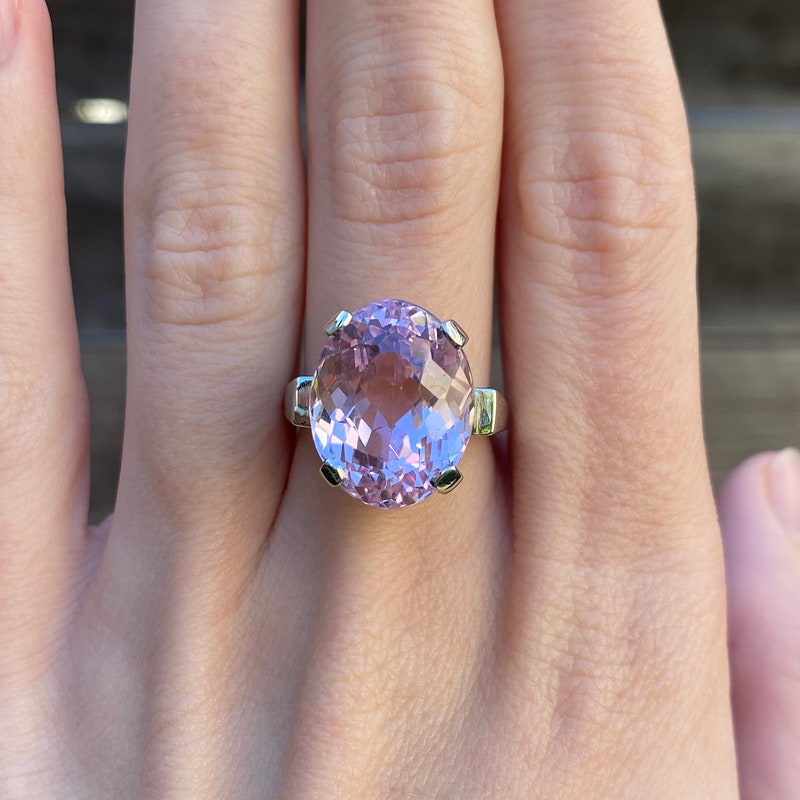 Kunzite Rings - Etsy