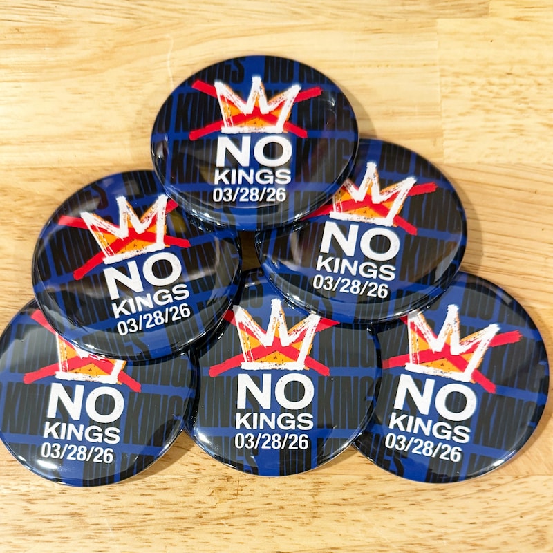 Indivisible No Kings Protest Signs - Etsy