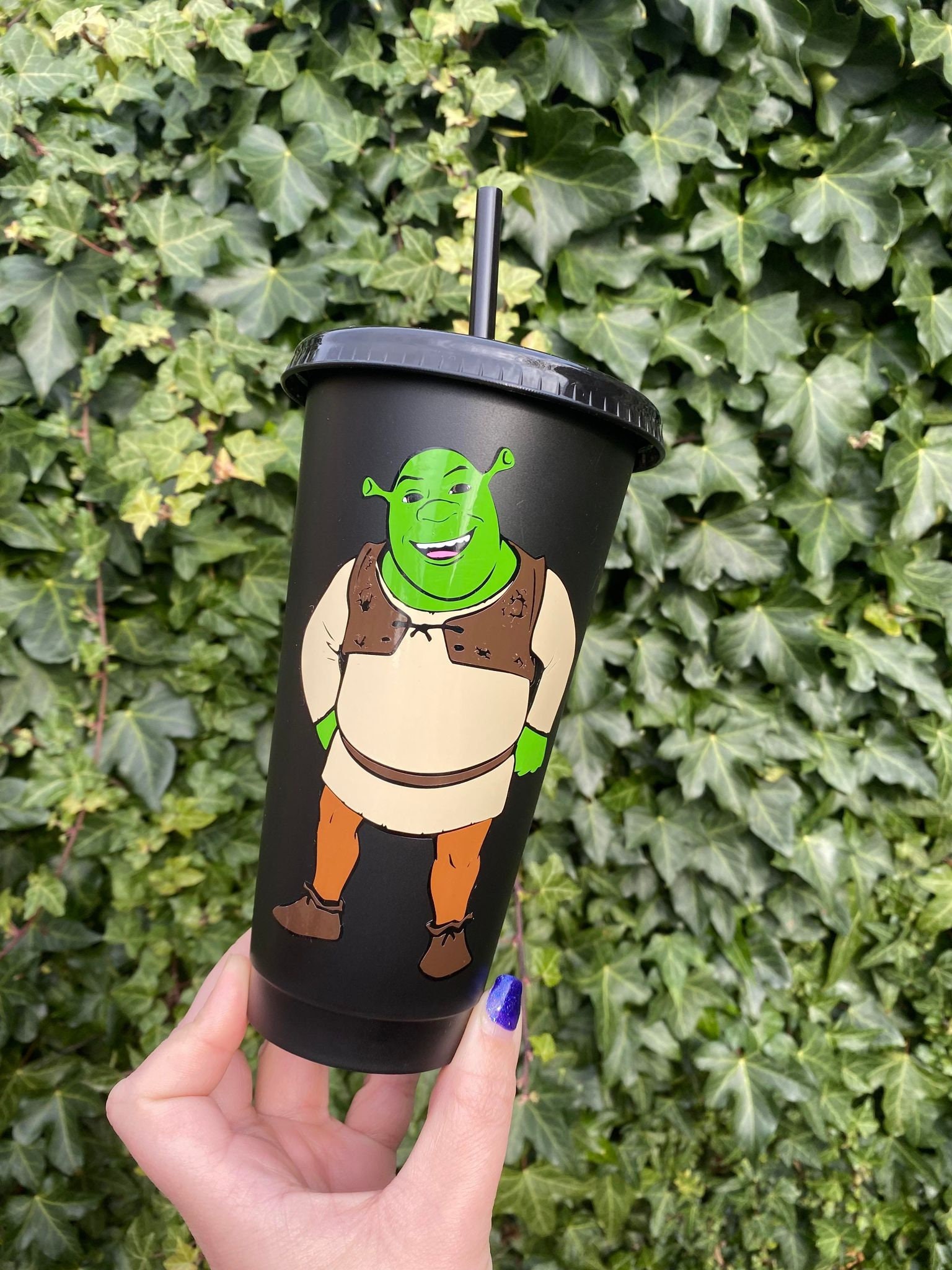 Shrek Cup Personalised Cold Cup Character Gifts Cartoon - Etsy