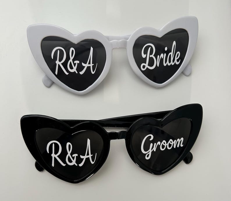 Wedding Sunglasses | Personalised Bride & Groom Sunglasses | Wedding ...
