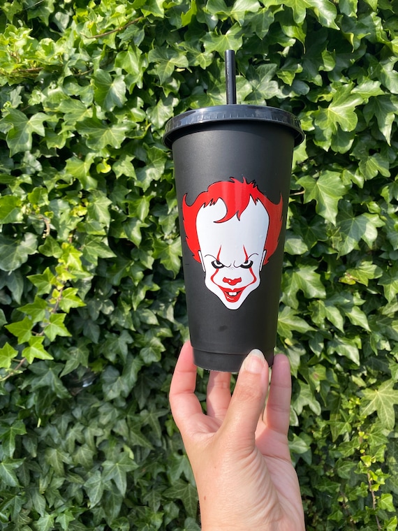 Pennywise Starbucks Cold Cup Pennywise Horror Pennywise - Etsy Ireland