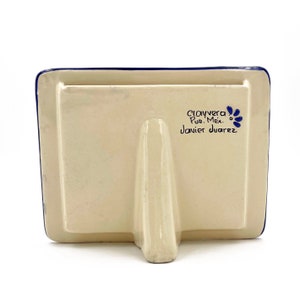 7.5x6 Blue & White Talavera Ceramic Frame Handcrafted Mexican Decor ...