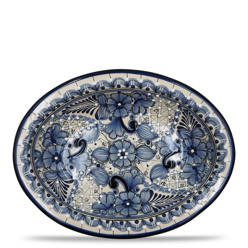 Vintage Talavera Platter Etsy