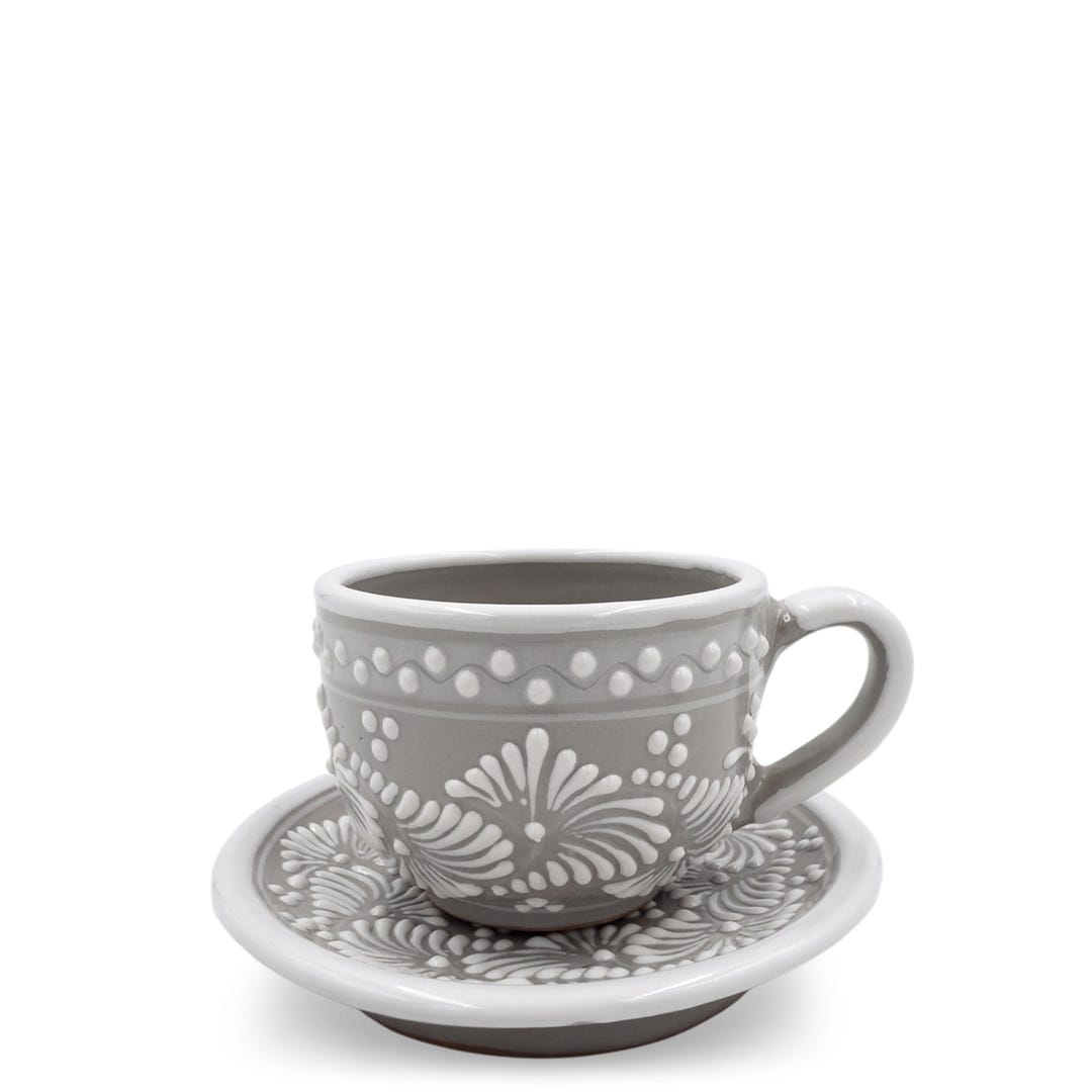 Christmas Gift for Her, Tea Lover Gift, Talavera Tea Cup and Saucer Set ...
