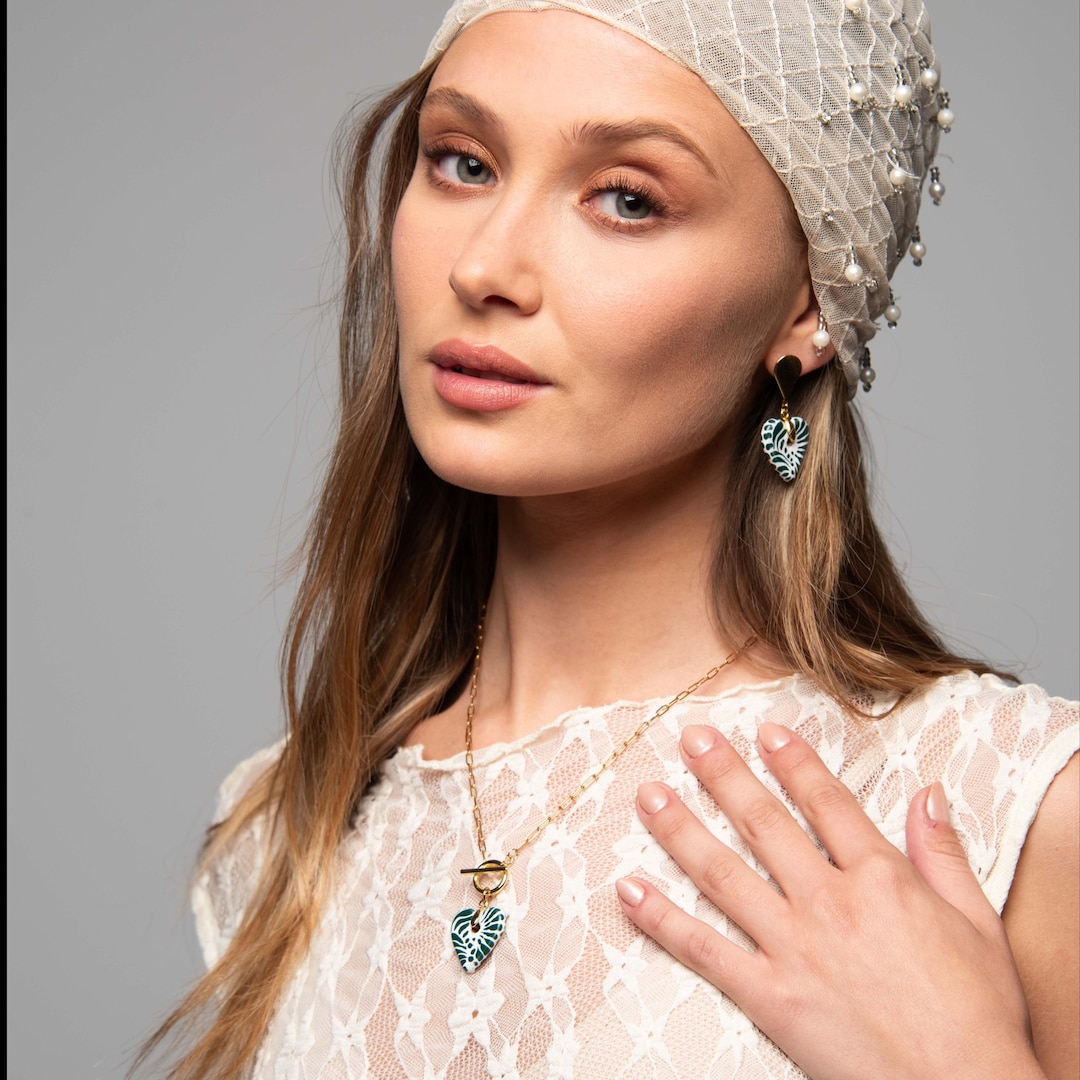 Authentic Talavera Necklace – Handmade Mexican Pottery-inspired Jewelry ...