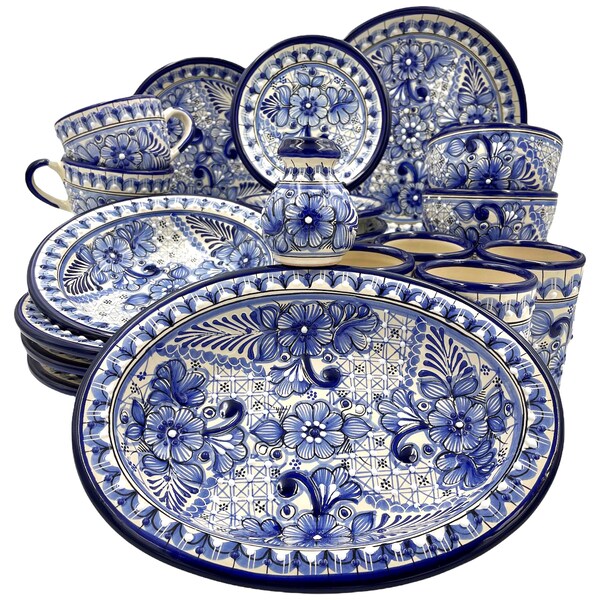 Mexican Dinnerware Set - Etsy