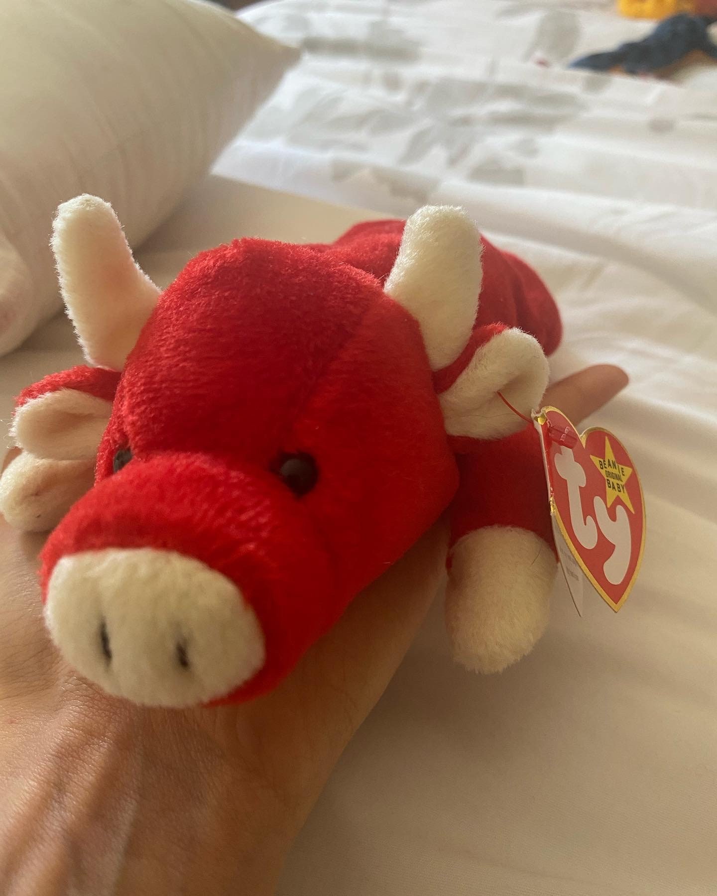 Snort the Bull Original Retired Beanie Baby - Etsy