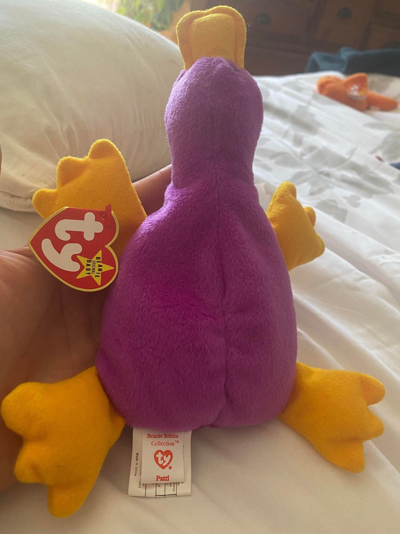 TY Original Retired Patti the Platypus Beanie Baby - Etsy