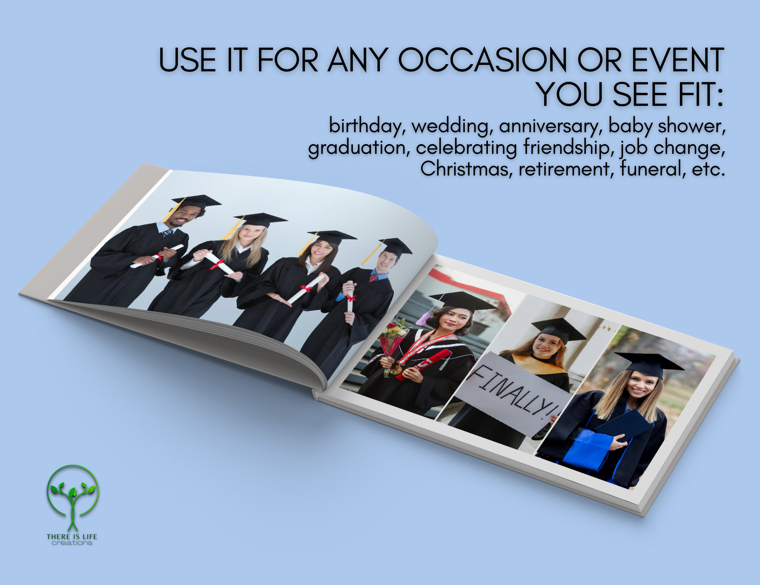 Custom Graduation Photo Book Hardcover / Personalized Photo - Etsy