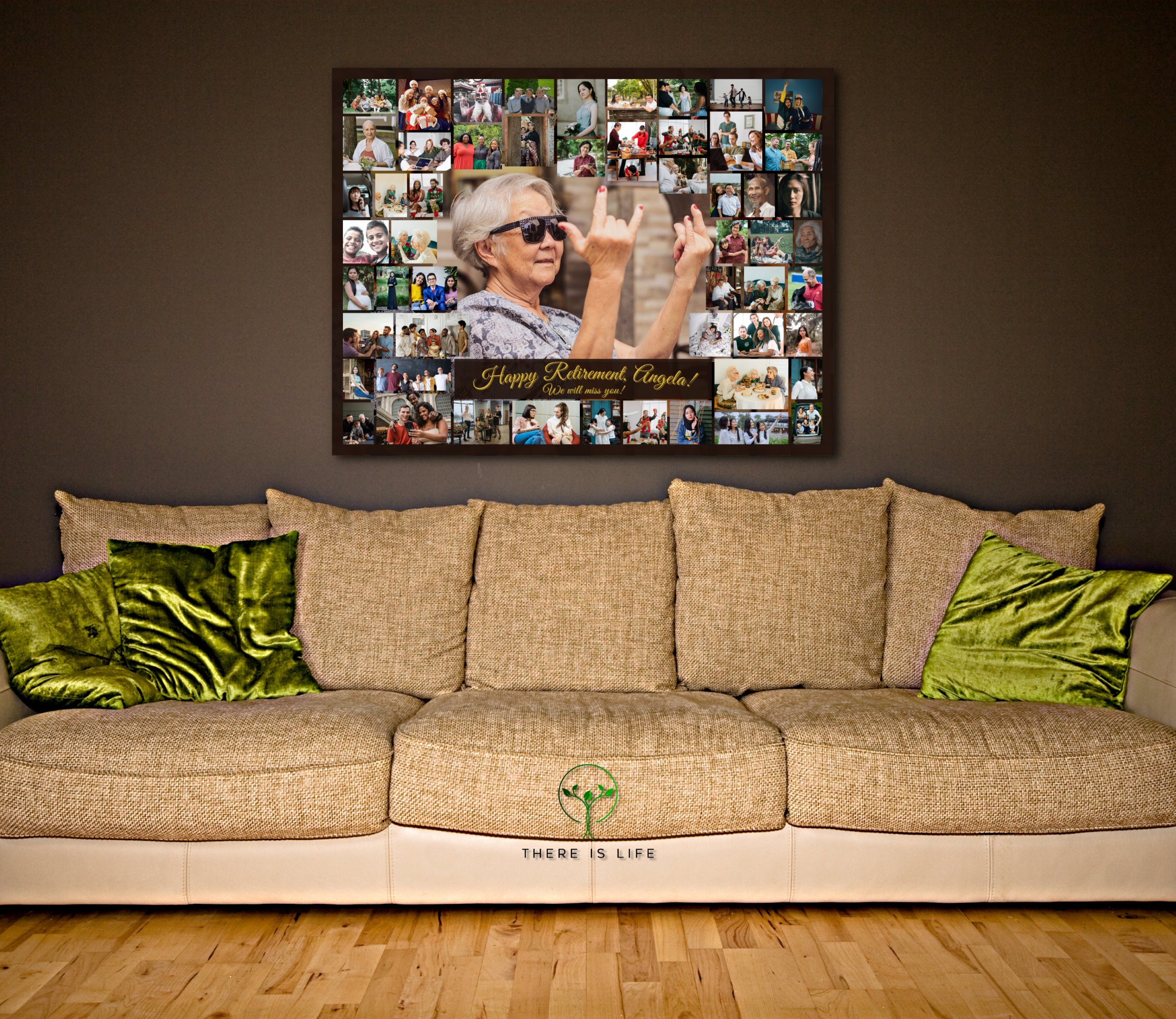 Custom Photo Collage Retirement Party Digital or Printed Wall - Etsy UK
