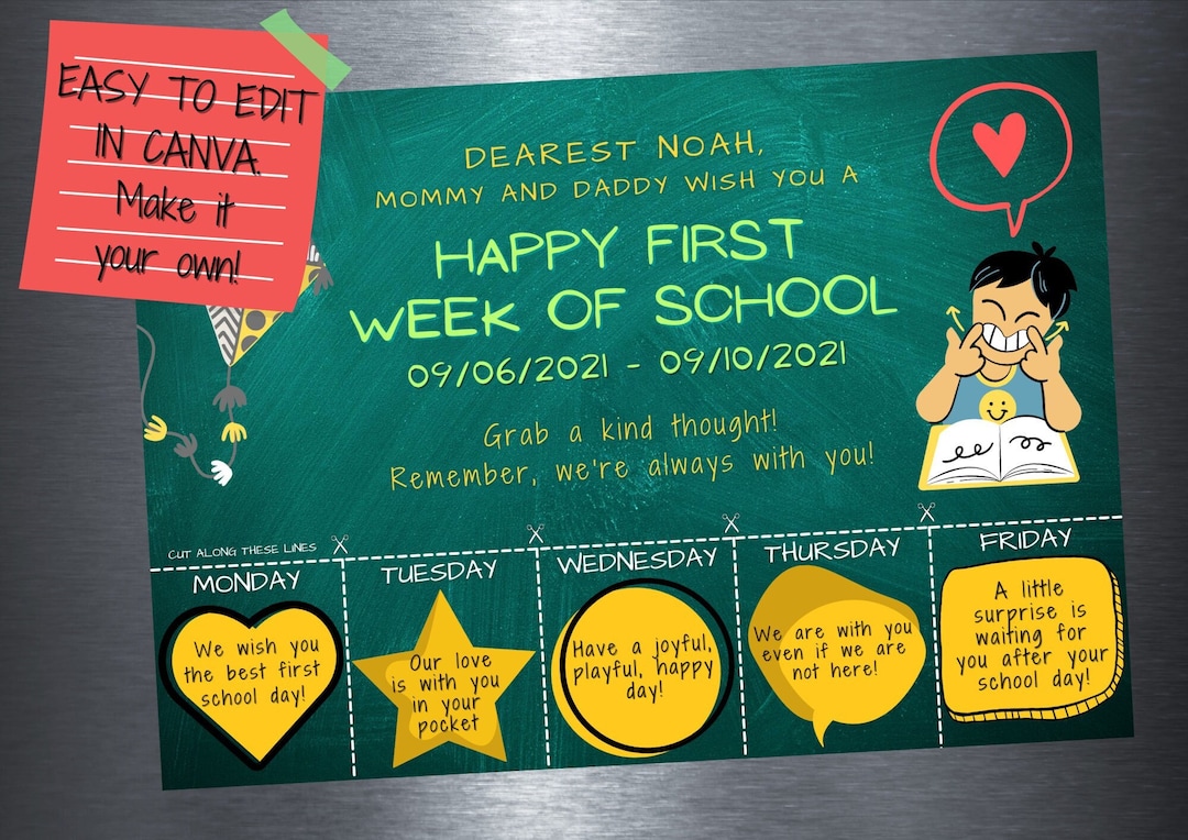 Back to School Gift, First Day of School Gifts, Hello Kindergarten ...