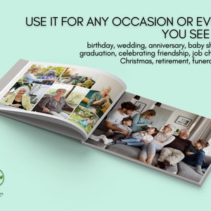 Custom Memorial Photo Book / Personalized Memorial Photo Album Loss of ...