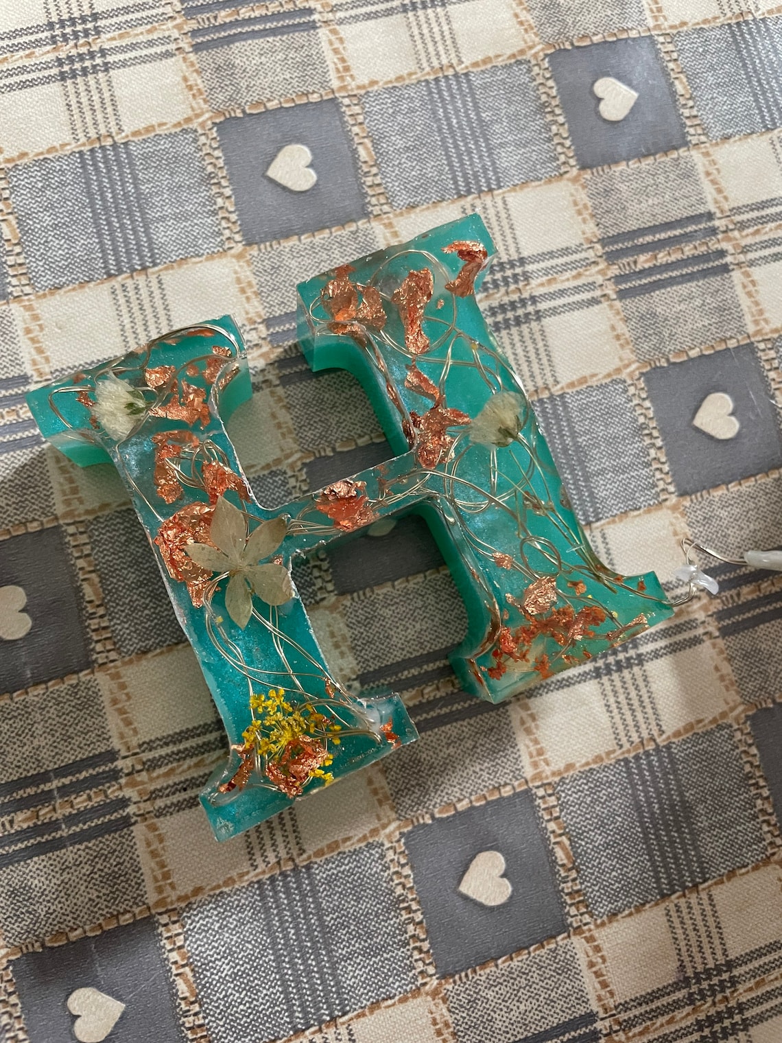 Free Standing Resin Letter Decor Made to Order Personalised - Etsy