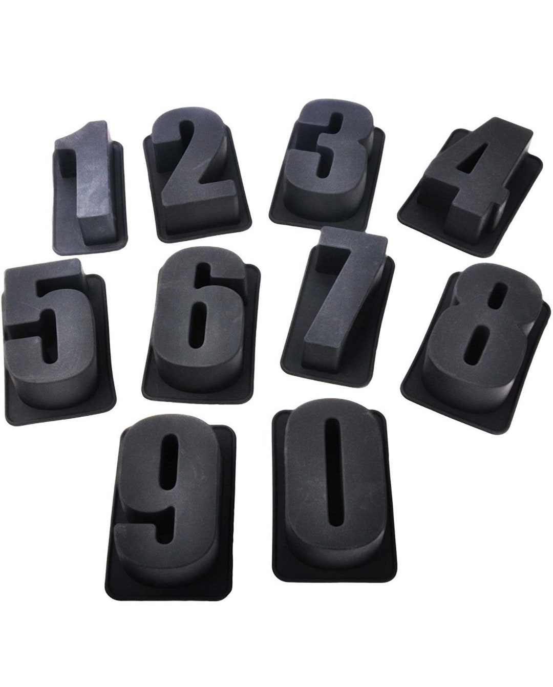 Resin Number Decor 11.5cm Made to Order- Personalised Custom Numbers ...