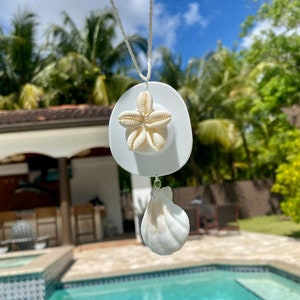 Flower Puka Coastal Cowgirl Rear View Mirror Car Accessory L Coastal ...