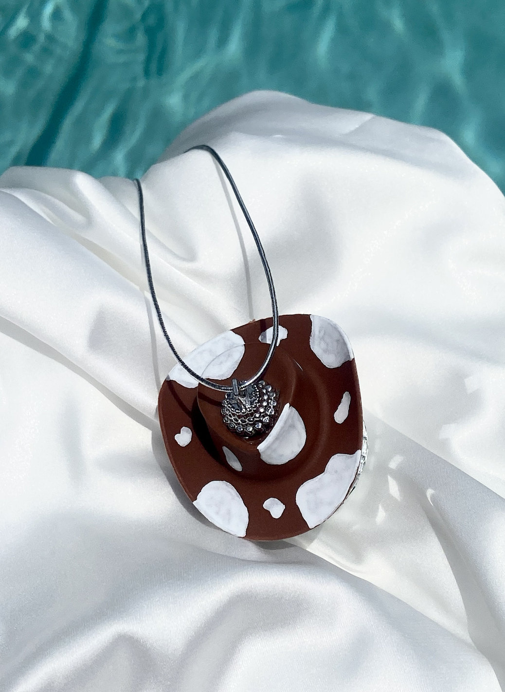 Brown Cow Print Disco Cowboy Rear View Mirror Car Accessory L Disco ...