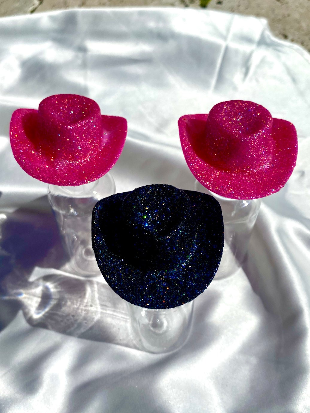 Mini Glitter Cowgirl Shooter Toppers L Cowboy Bar Cart Accessory L ...