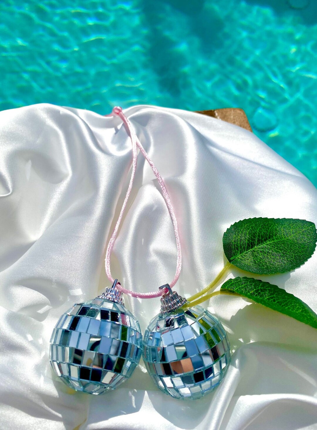 Cherry Disco Balls Car Hanging Rear View Mirror Accessory L Cherries ...