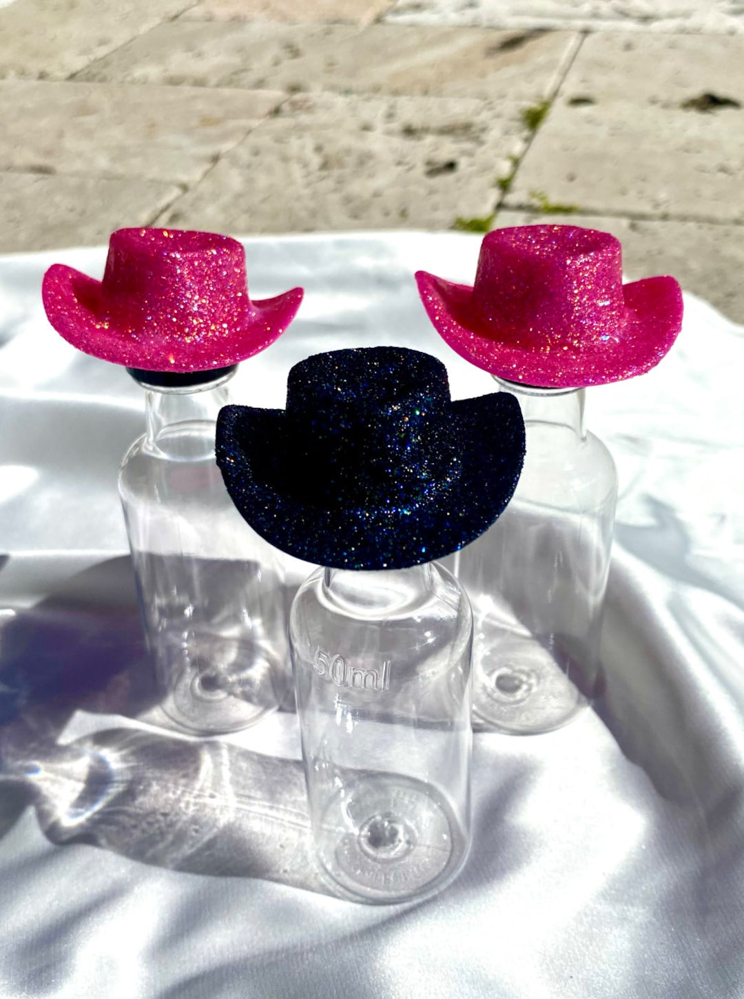 Mini Glitter Cowgirl Shooter Toppers L Cowboy Bar Cart Accessory L ...