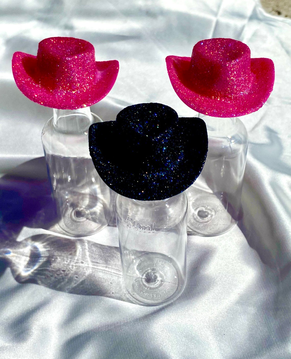 Mini Glitter Cowgirl Shooter Toppers L Cowboy Bar Cart Accessory L ...