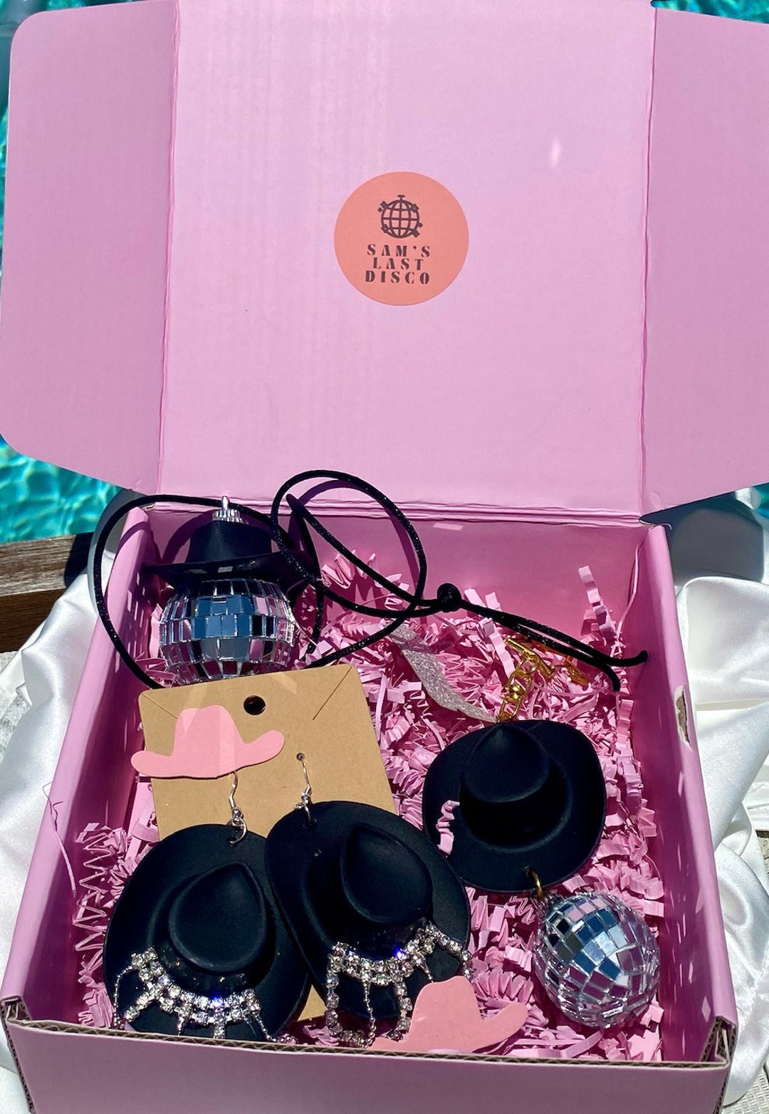 Custom Disco Cowboy Gift Box L Personalized Last Rodeo Gift Package L ...