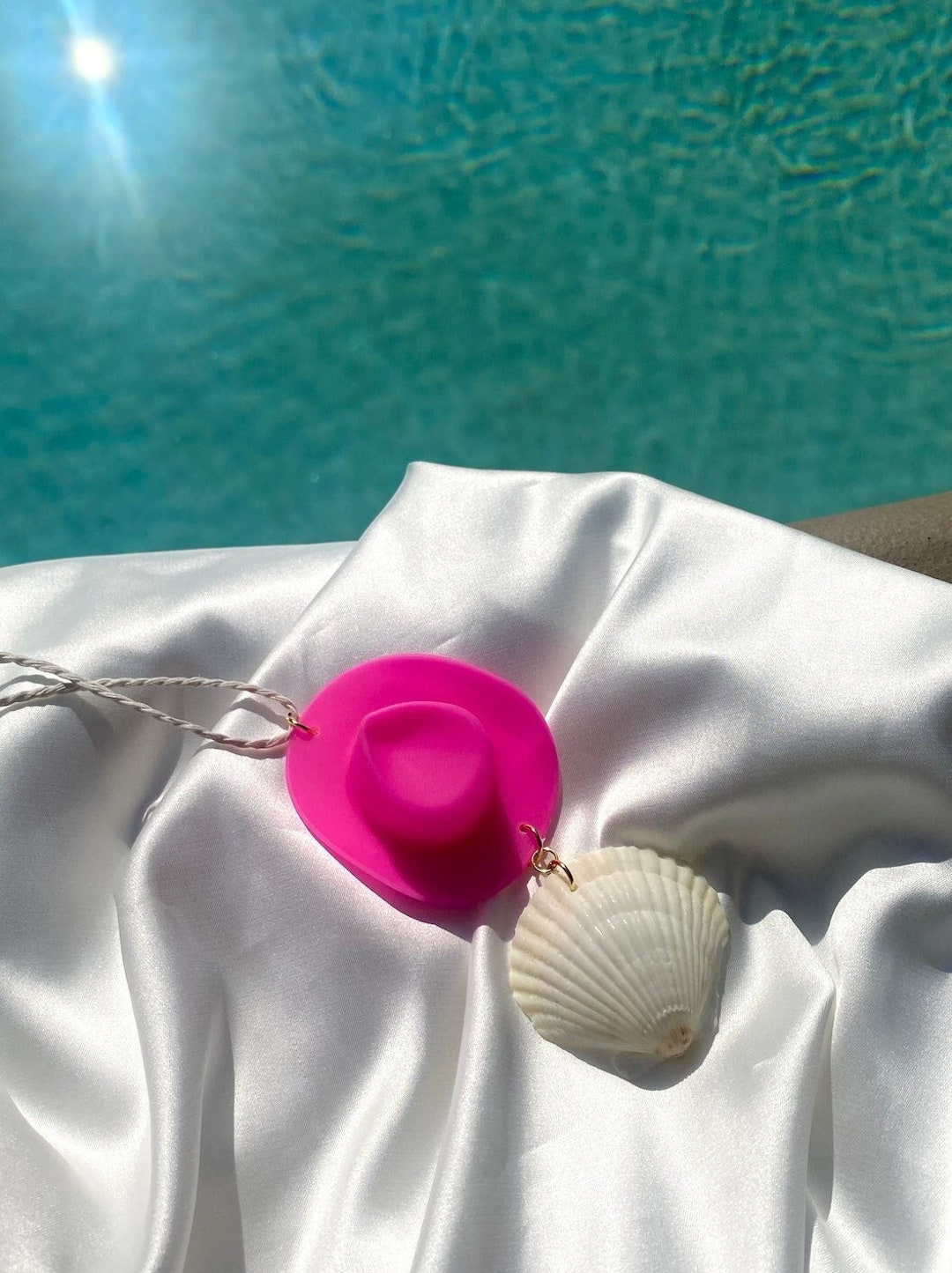 Pink Coastal Cowgirl Rear View Mirror Car Accessory L Coastal Cowboy ...